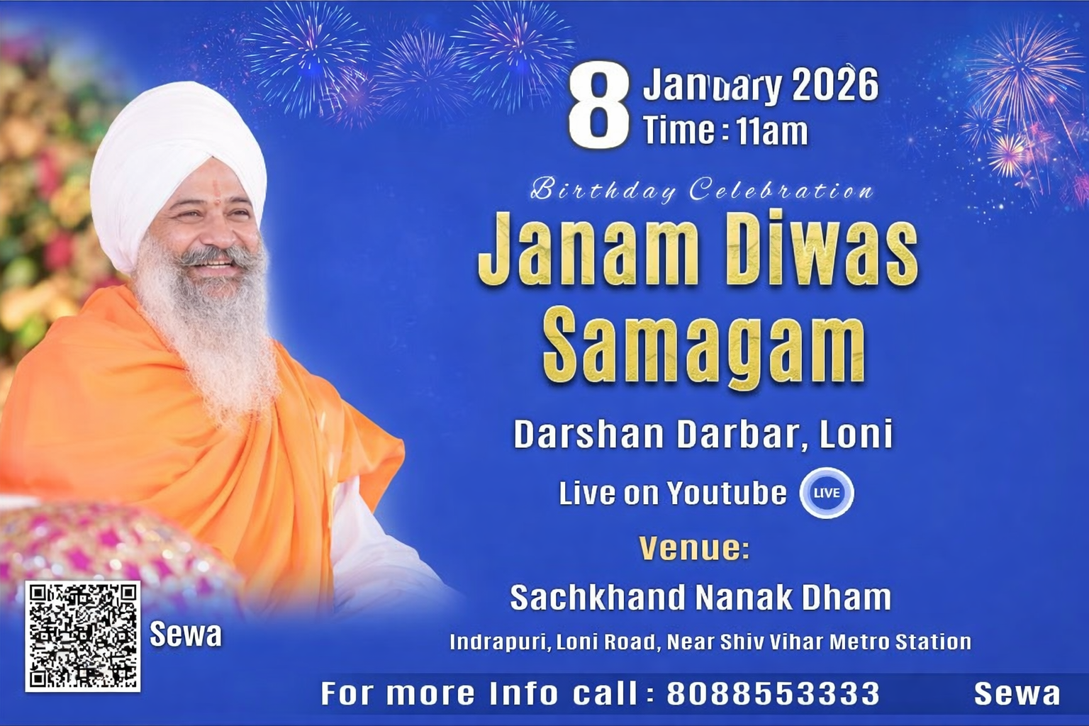Birthday Celebration Janam Diwas Samagam – Sachkhand Nanak Dham ...